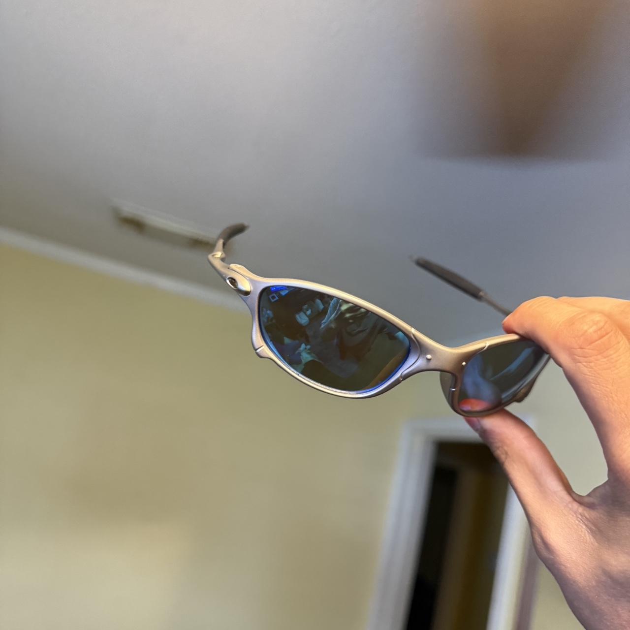 Oakley silver sunglasses #Oakleys | Depop