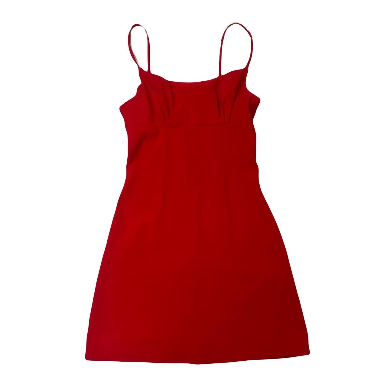Vintage red mini dress ️ 🌹 Size small Super cute... - Depop