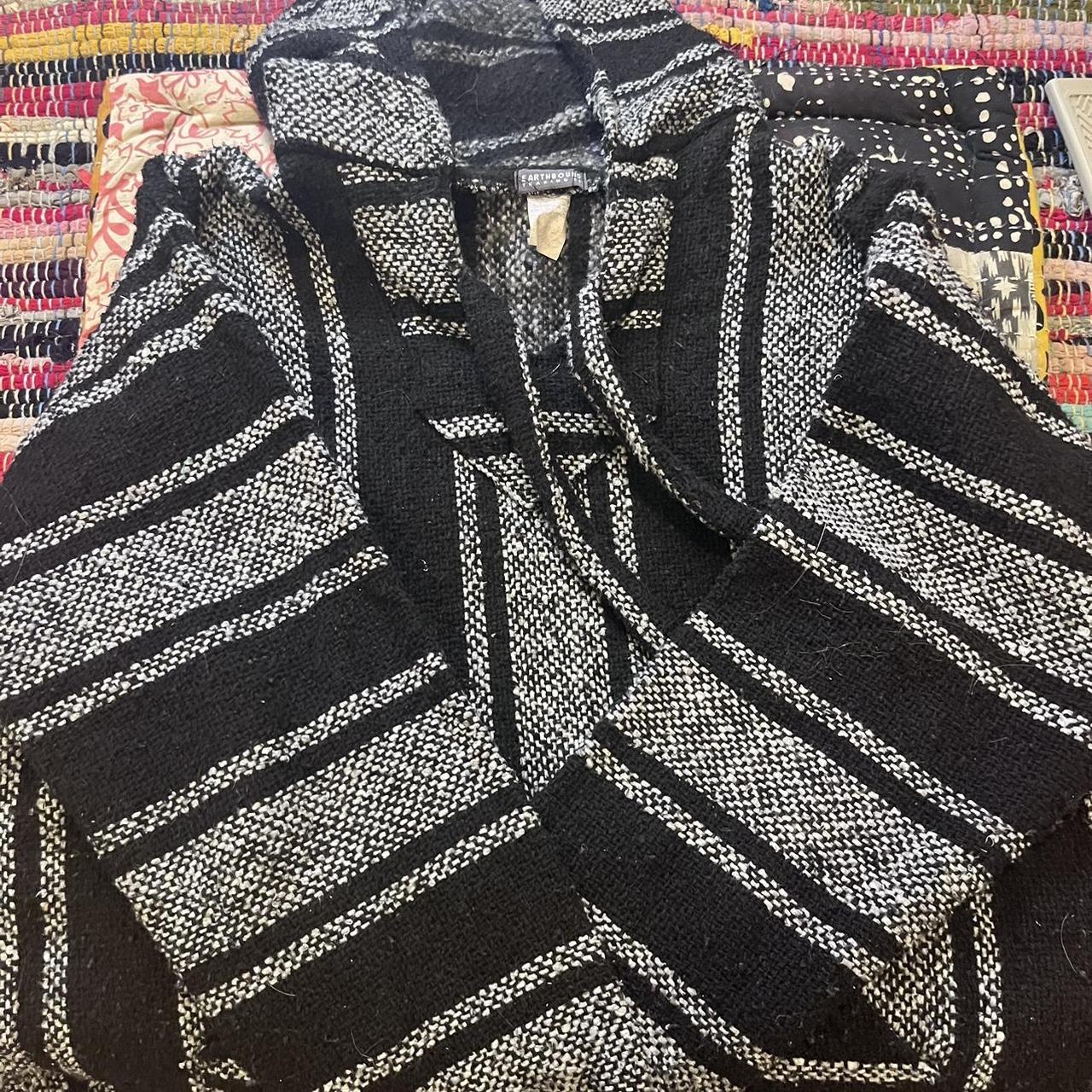 “drug rug” hoodie! worn once and is so thick and... - Depop