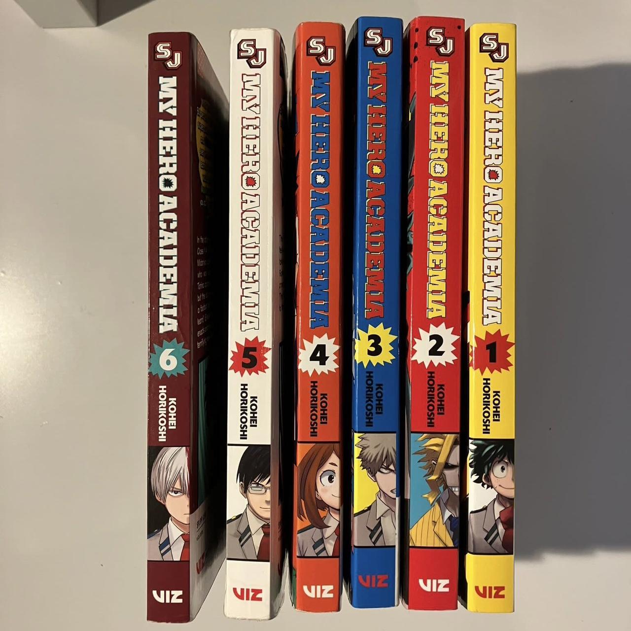 My Hero Academia Manga Volumes 1-6. All in perfect... - Depop