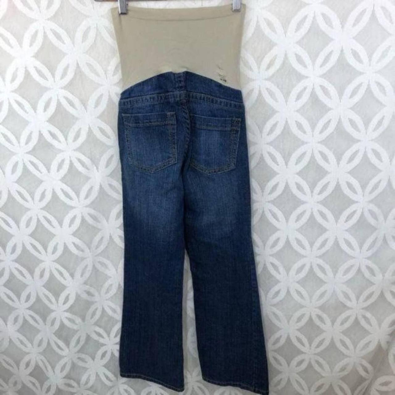 Motherhood Maternity Women's Blue Jeans | Depop