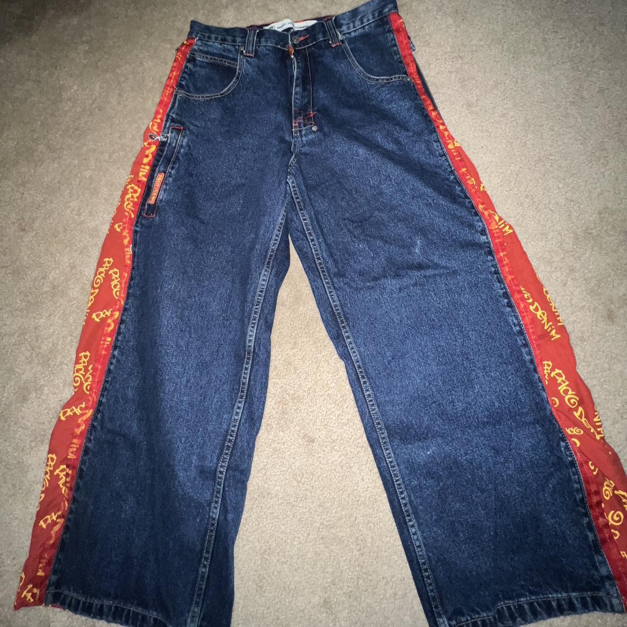 Super rare 90s vintage Paco Jeans zipper Baggy //... - Depop