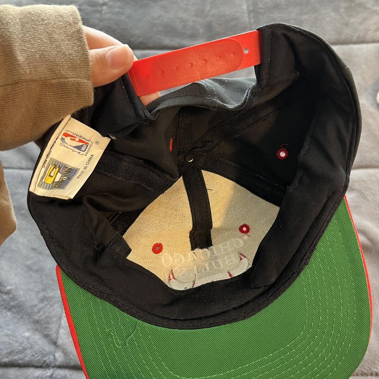 Vintage 90s Chicago bulls baseball cap - Depop