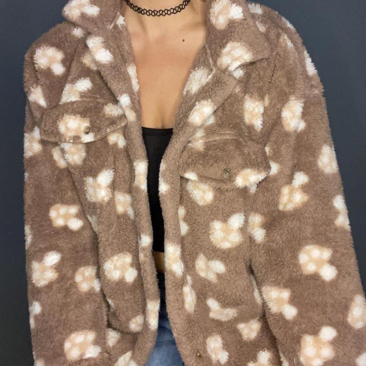 Fluffy Soft Mushroom Jacket! It was a very cute... - Depop