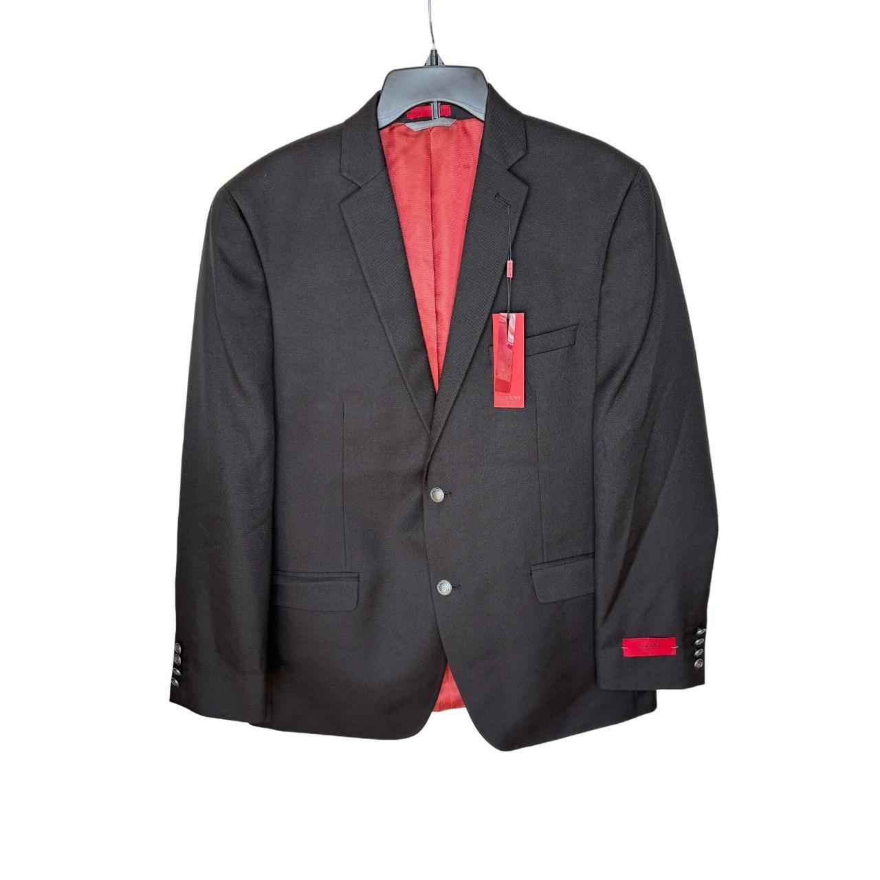 Alfani Mens Black Suit Jacket 44R Classic Slim Fit... - Depop