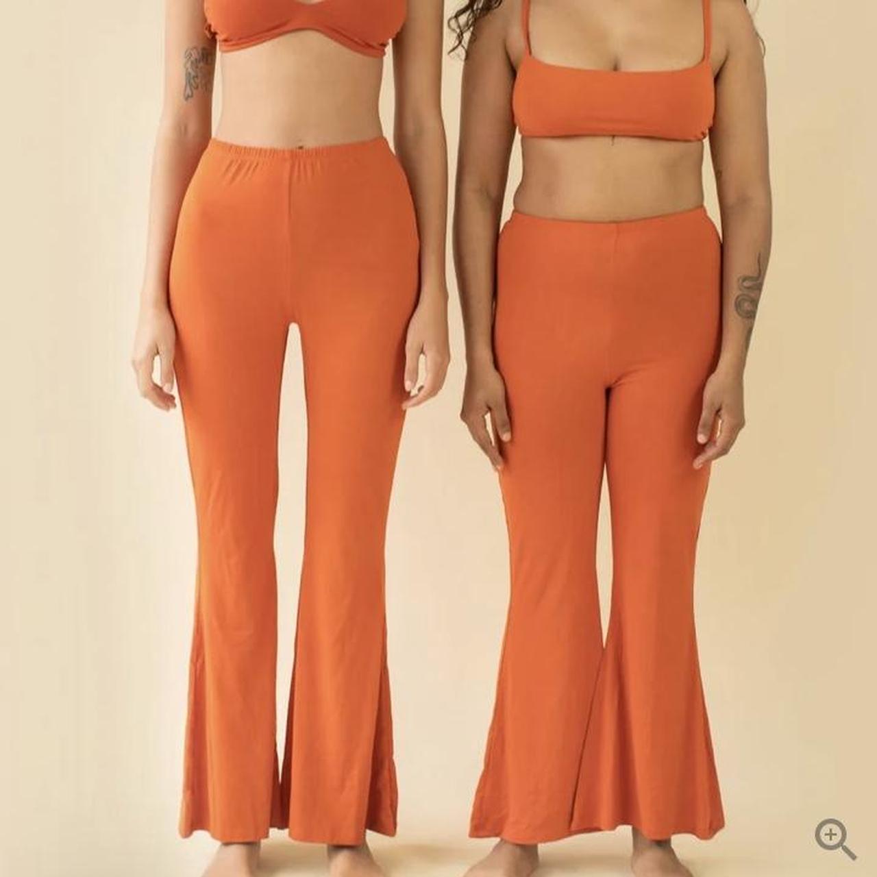 Hara The Label Frankie Flares “turmeric” - size S... - Depop