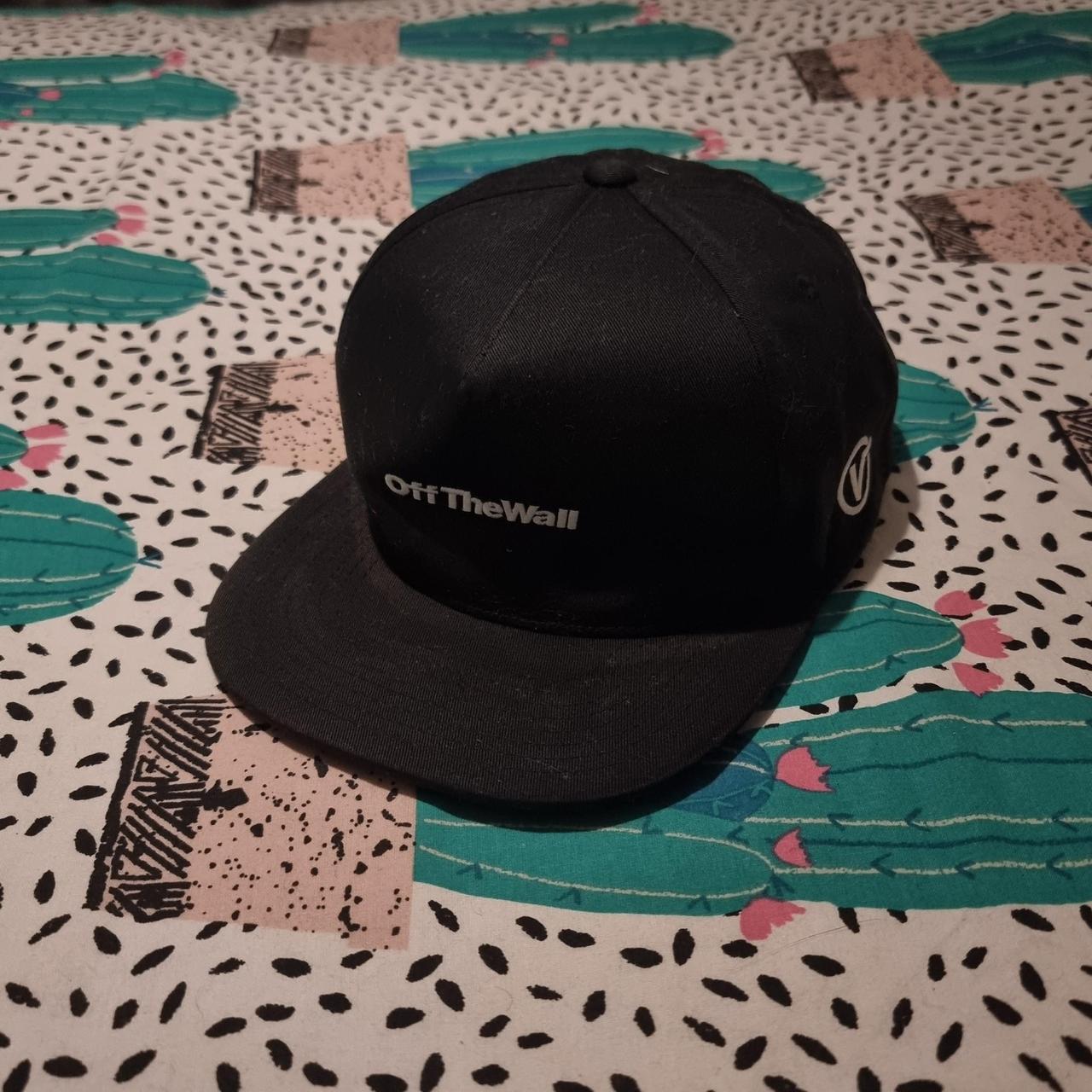 Vans snap back flat peak cap hat adjustable - Depop
