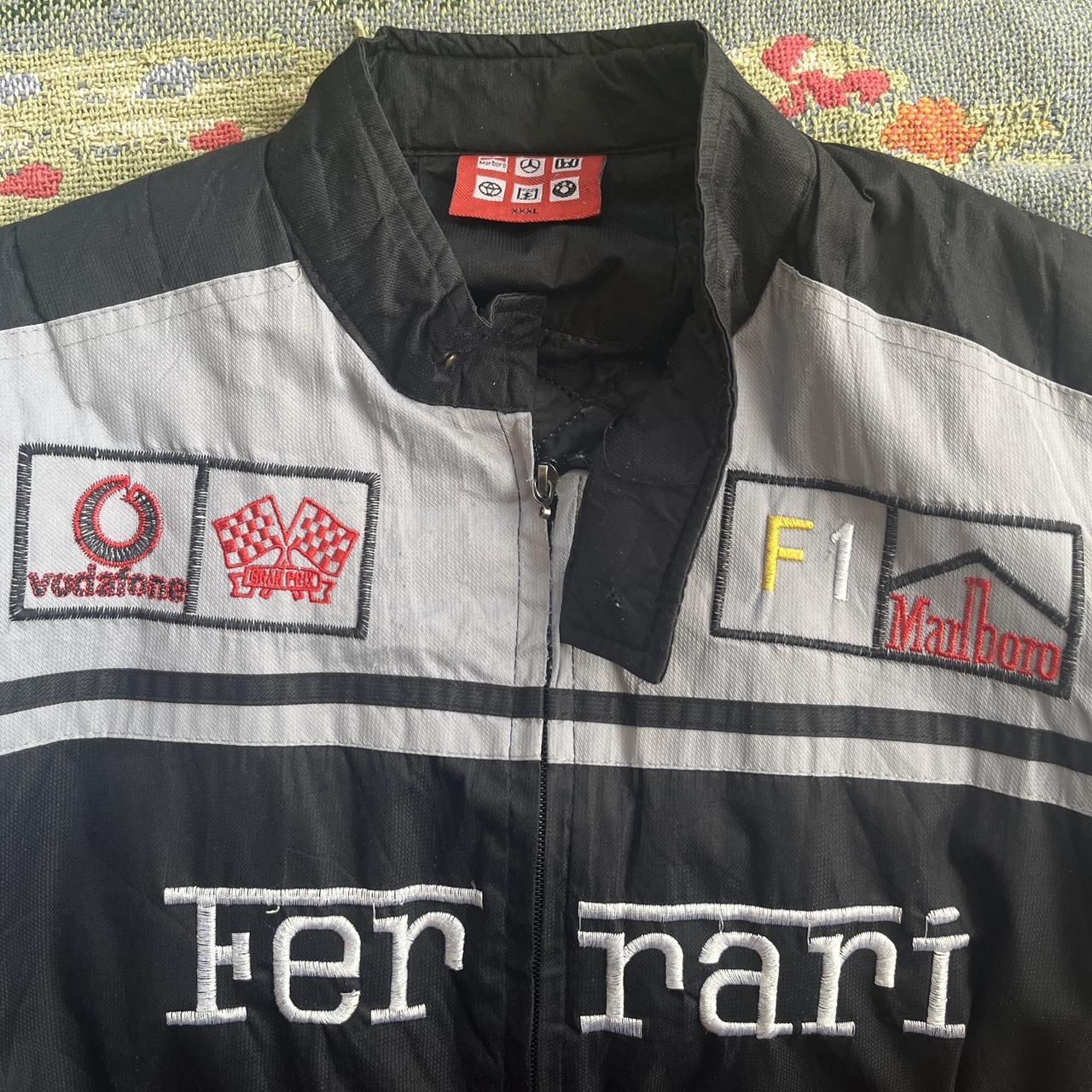 Vintage Ferrari F1 racing jacket. Fits like L/XL. As... - Depop