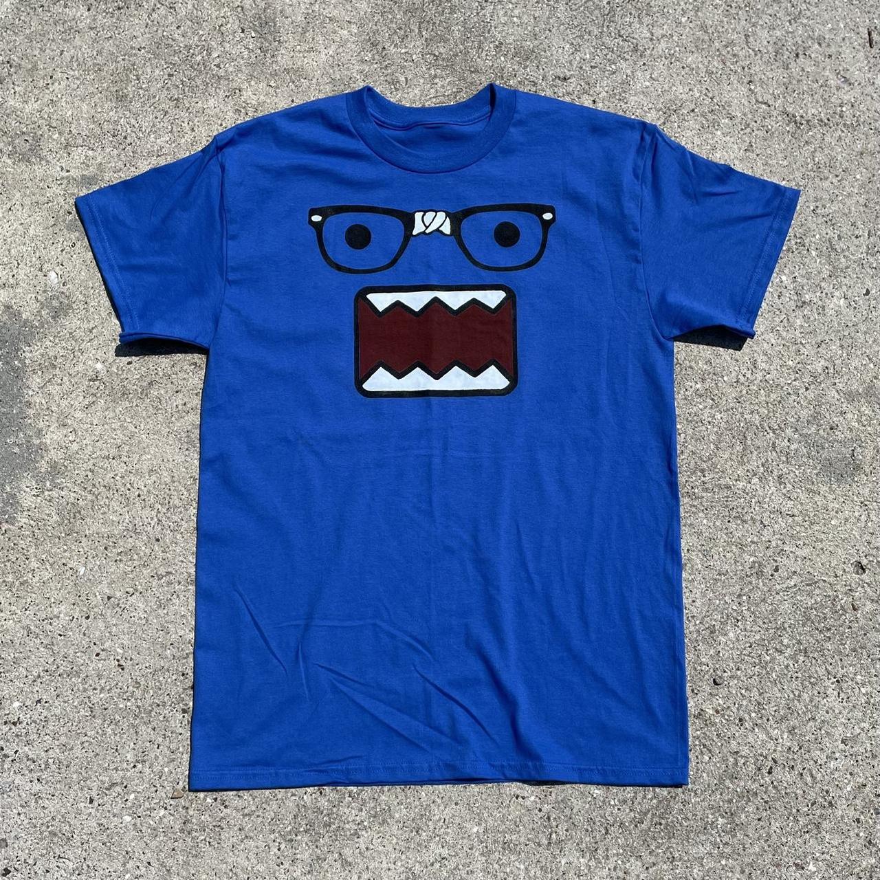 nerd domo domokun t-shirt domo with glasses... - Depop