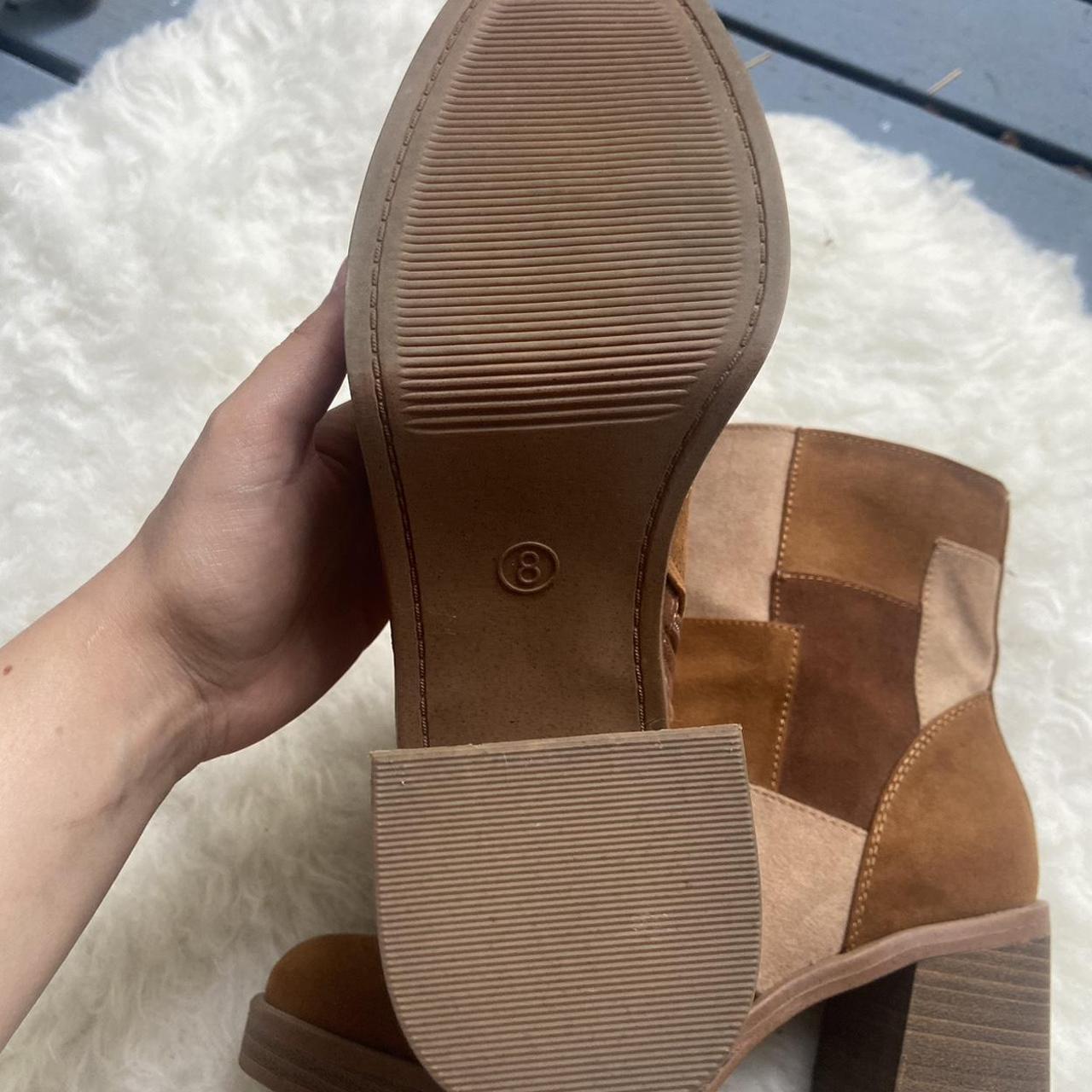 Universal Thread Patchwork Bratz Style Boots • size... - Depop