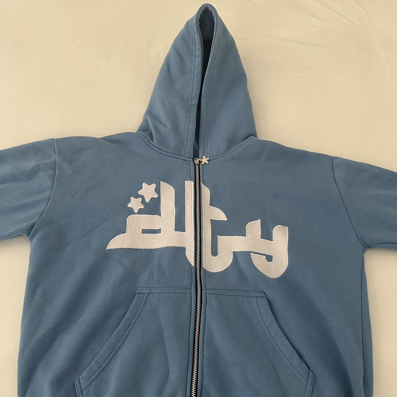 Medium Men’s Divide The Youth (DTY) hoodie Worn 3... - Depop