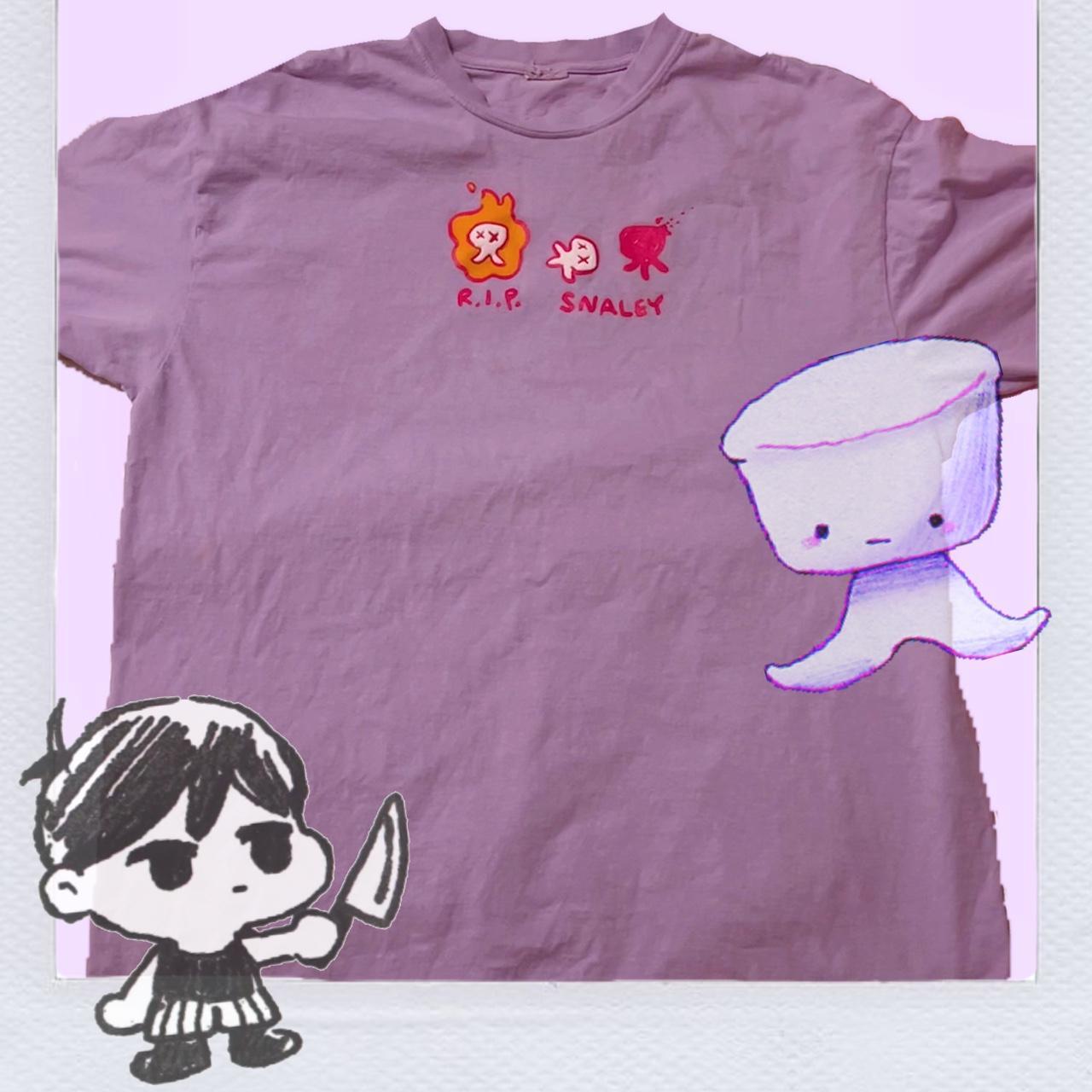 Large official Omori Snaley OMOCAT shirt ^_^ No tags... - Depop