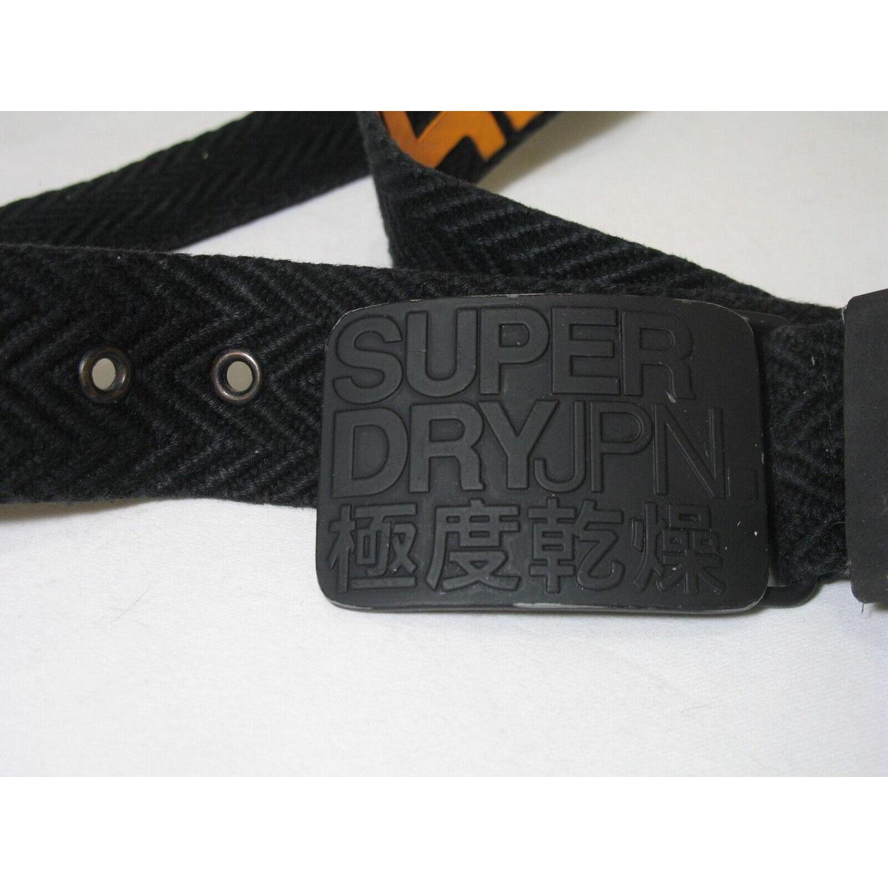 SuperDry Japan Metal Buckle Canvas Belt Size M 42"... - Depop