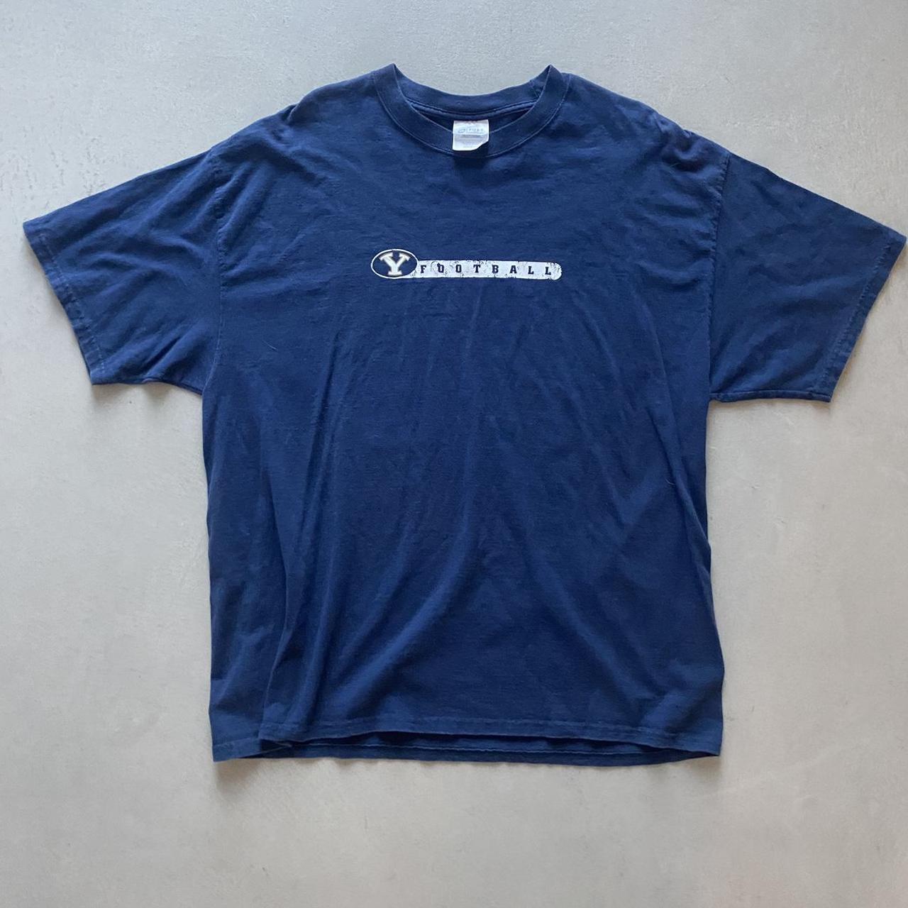 Vintage byu football shirt -$15 -XL -great... - Depop