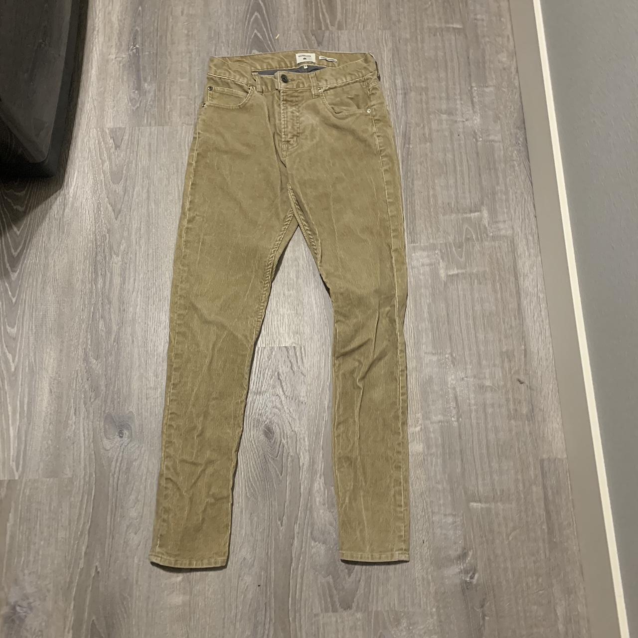 Quicksilver Corduroy Style Jeans Size 29 Worn... - Depop