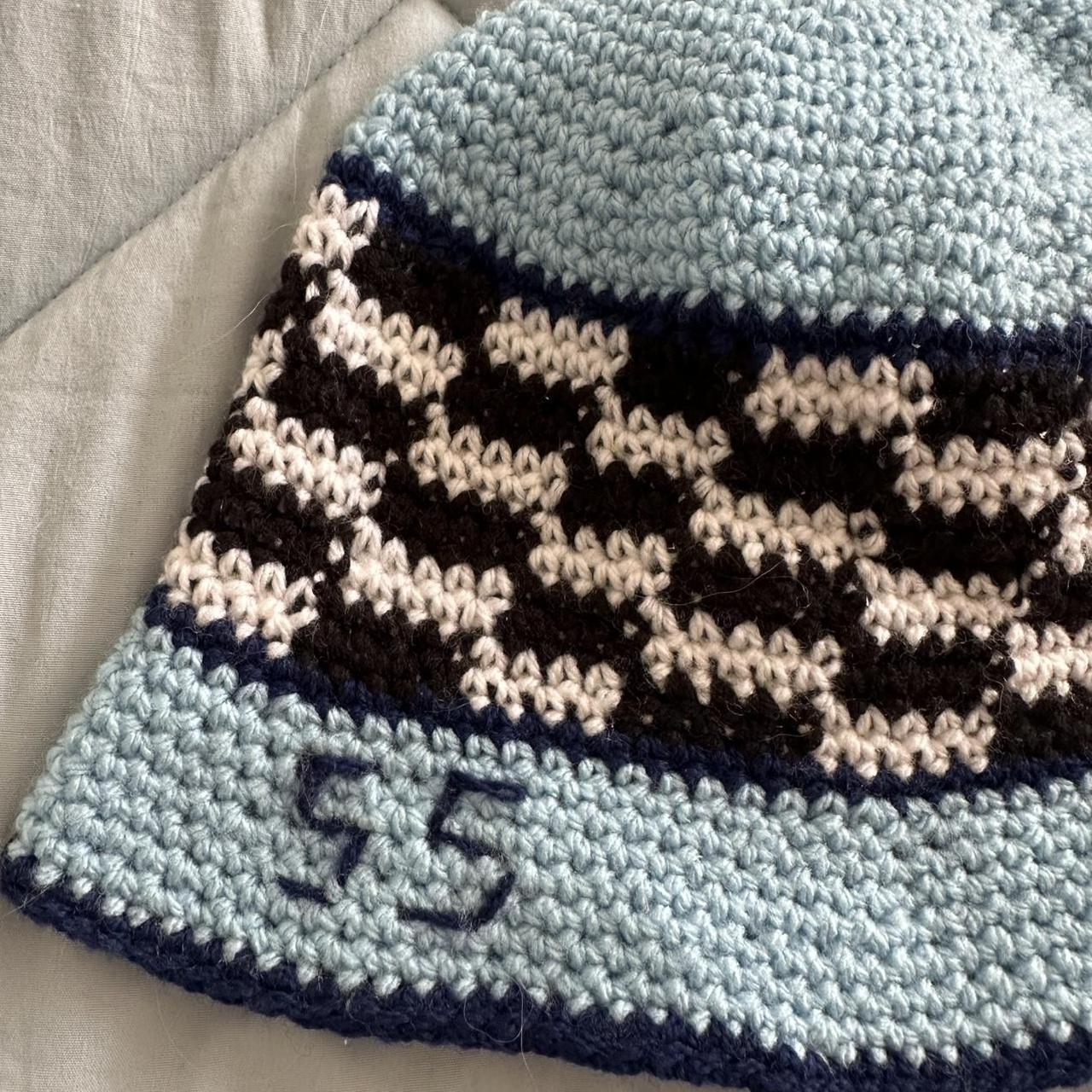 Williams F1 crochet bucket hat - handmade by me -... | Depop