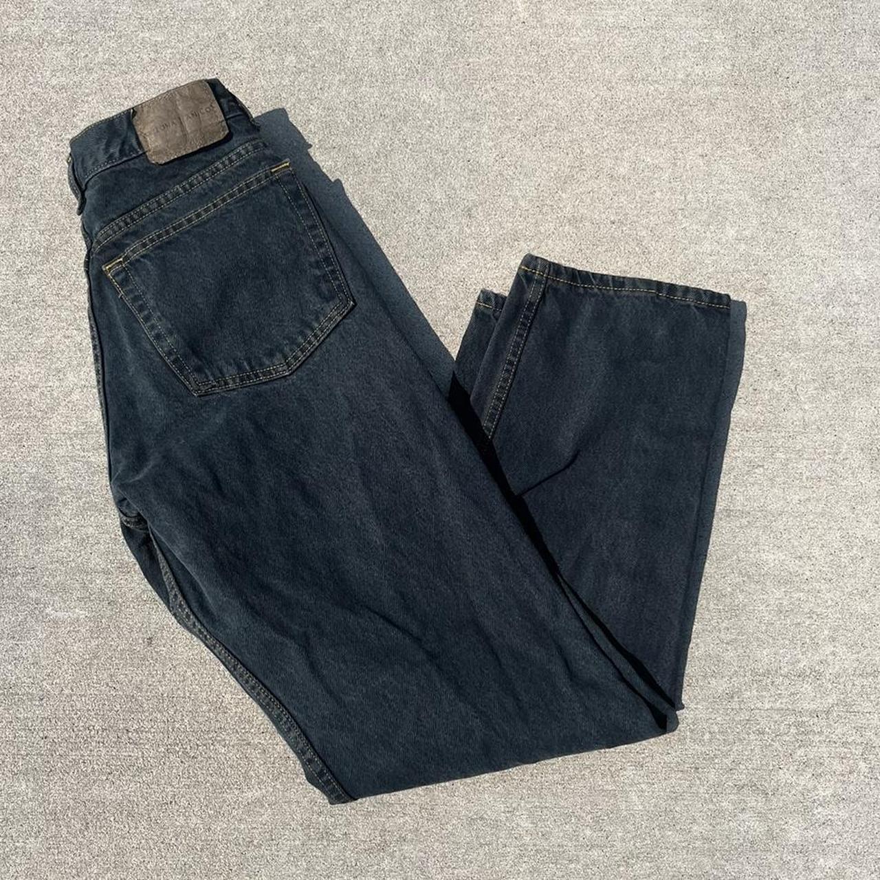 2000s Arizona loose fit denim! Nice dark blue color... - Depop