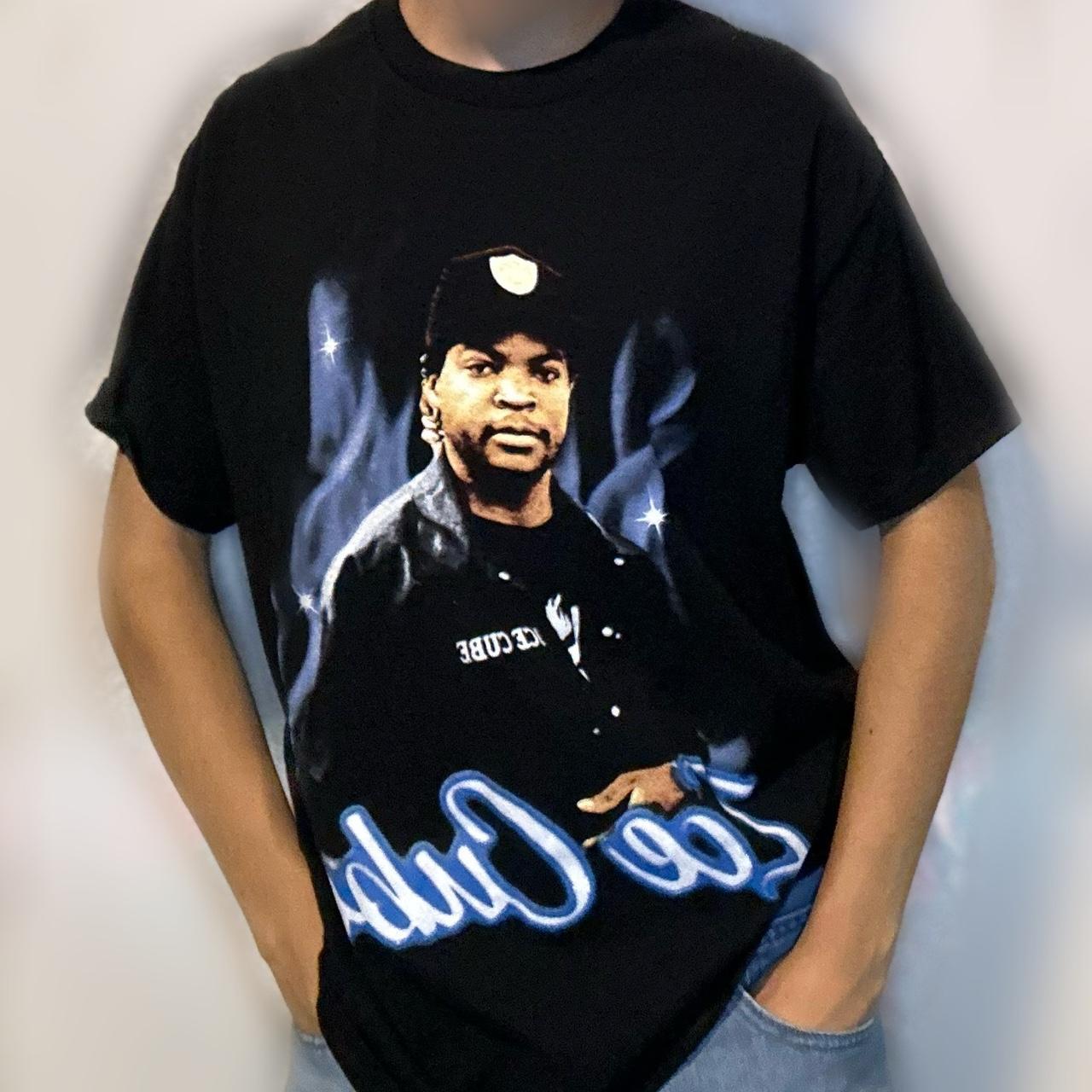 Large Ice Cube Graphic T-shirt - Depop