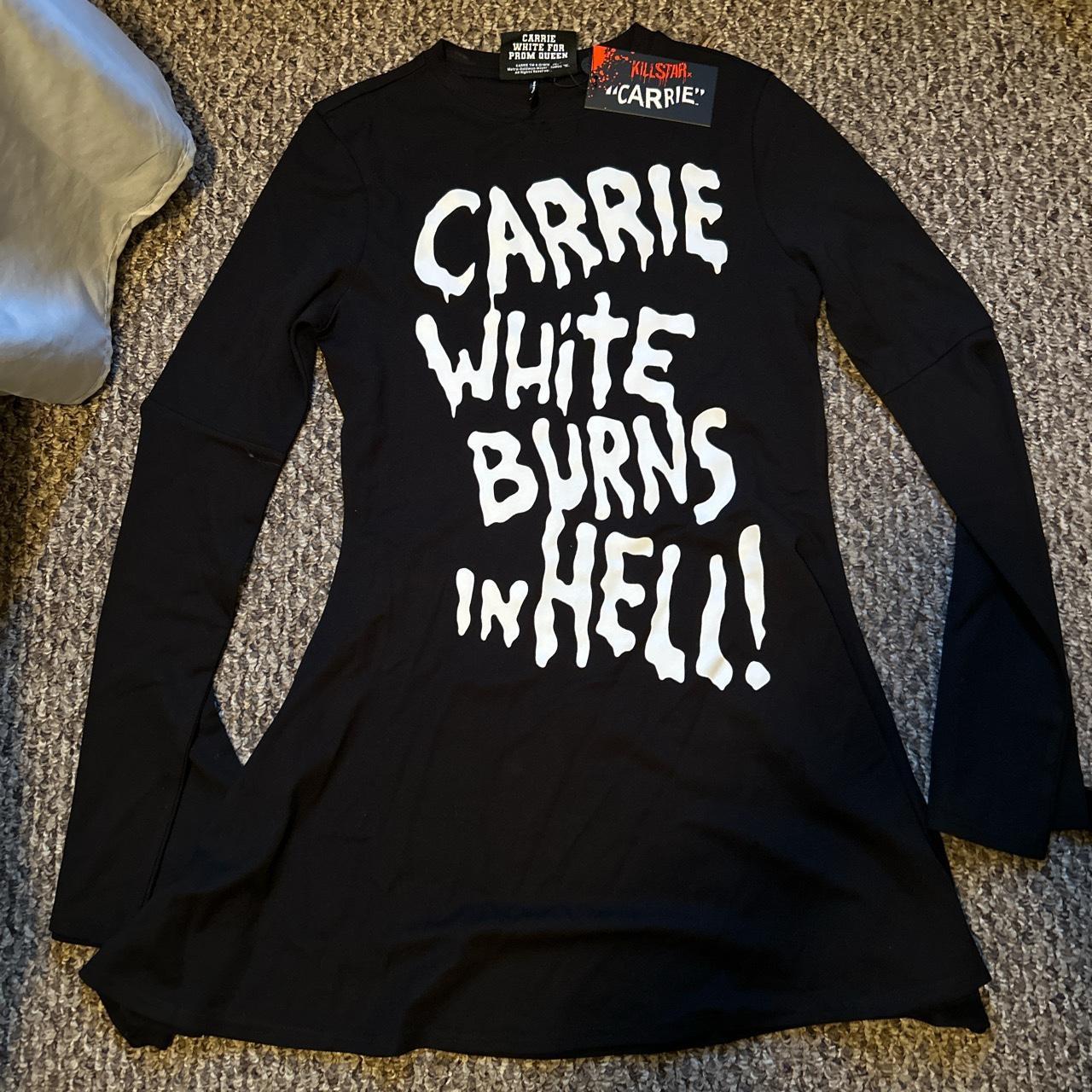 killstar carrie collection dress size large new with... - Depop