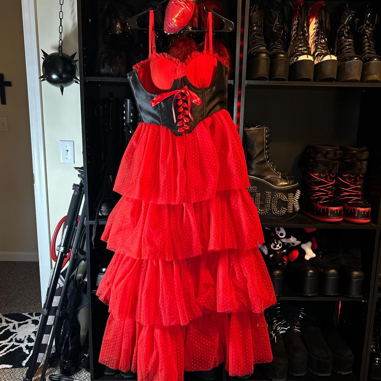 dollskill x beetlejuice lydia costume size large... | Depop