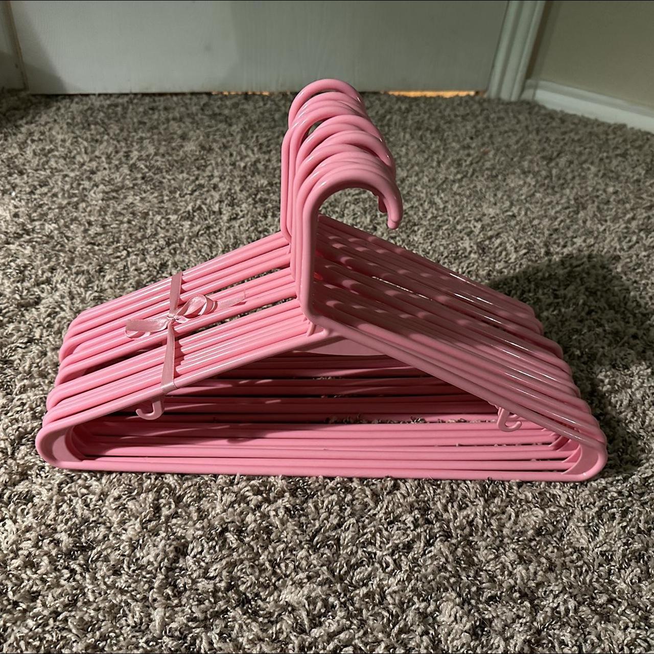 Set of 20 Pink Hangers in perfect condition.... - Depop