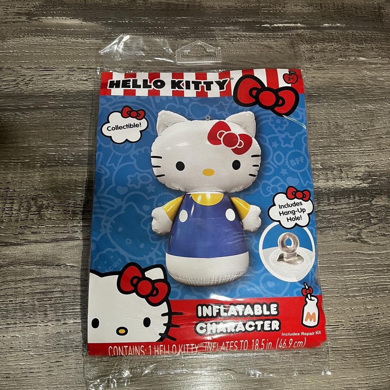 Hello kitty Inflatable, about 2 rulers tall, perfect... - Depop