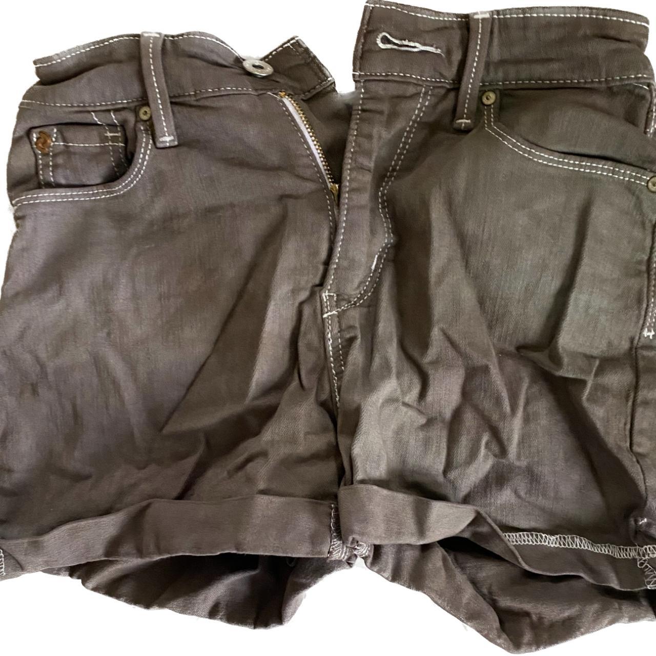 Levi's brown denim shorts - Depop