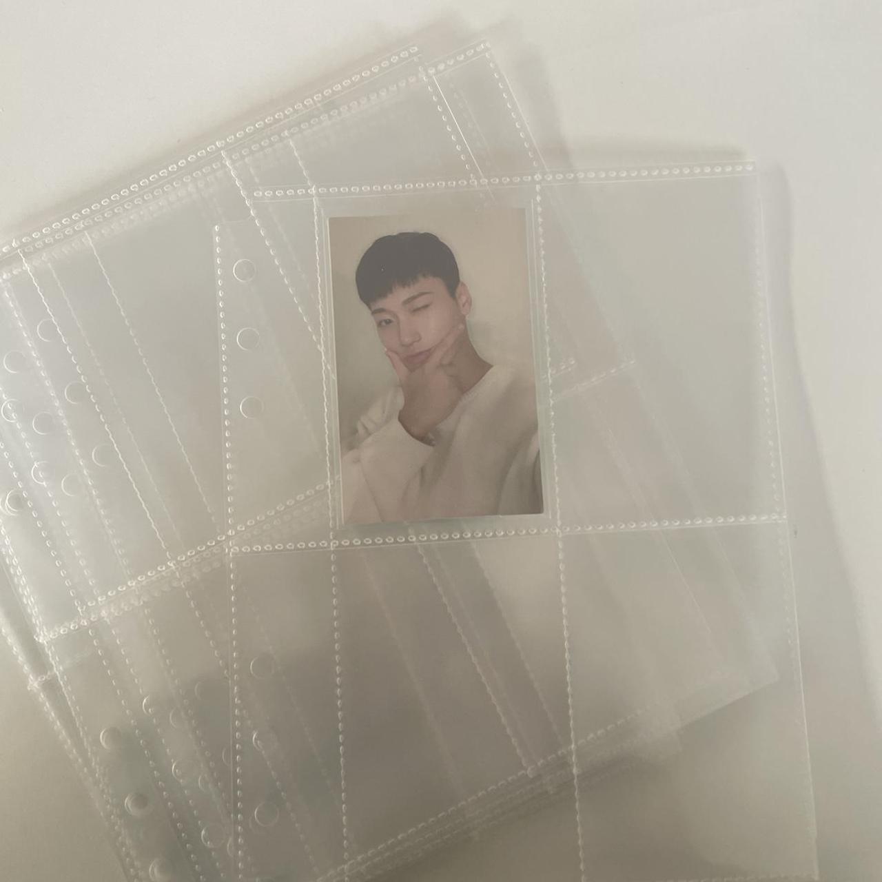 Mini Clear Photocard Binder Refill Pages 🤍 Pack of... - Depop