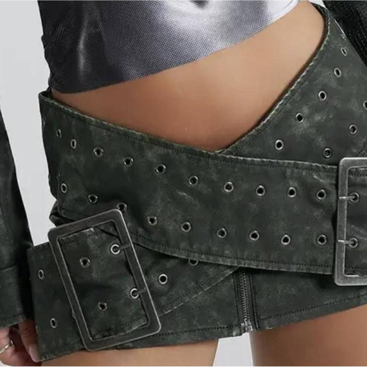 Jaded ldn skirt Uk- 8 Us- 4 Assassin micro mini... - Depop