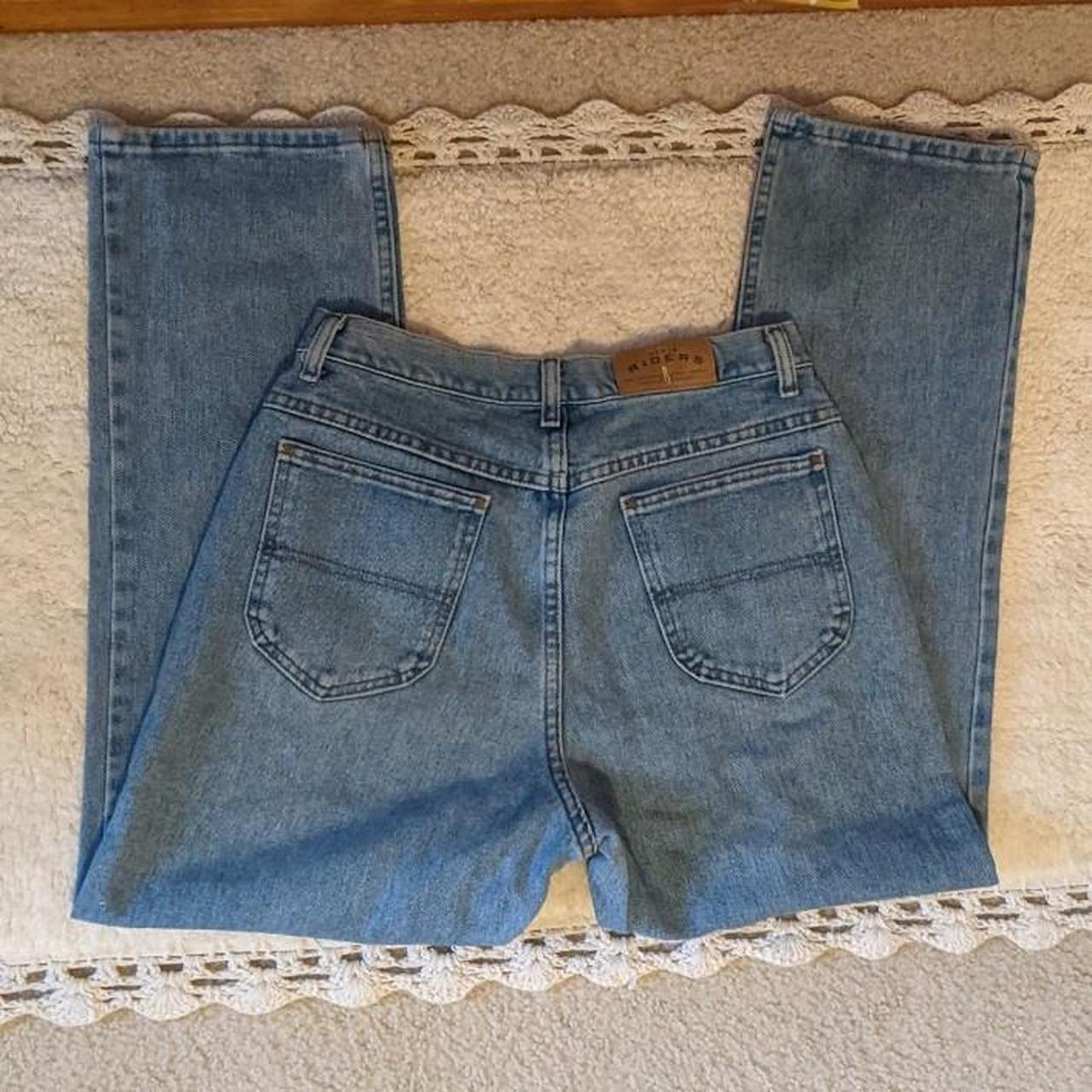 vintage lee riders jeans! high waist and straight... - Depop