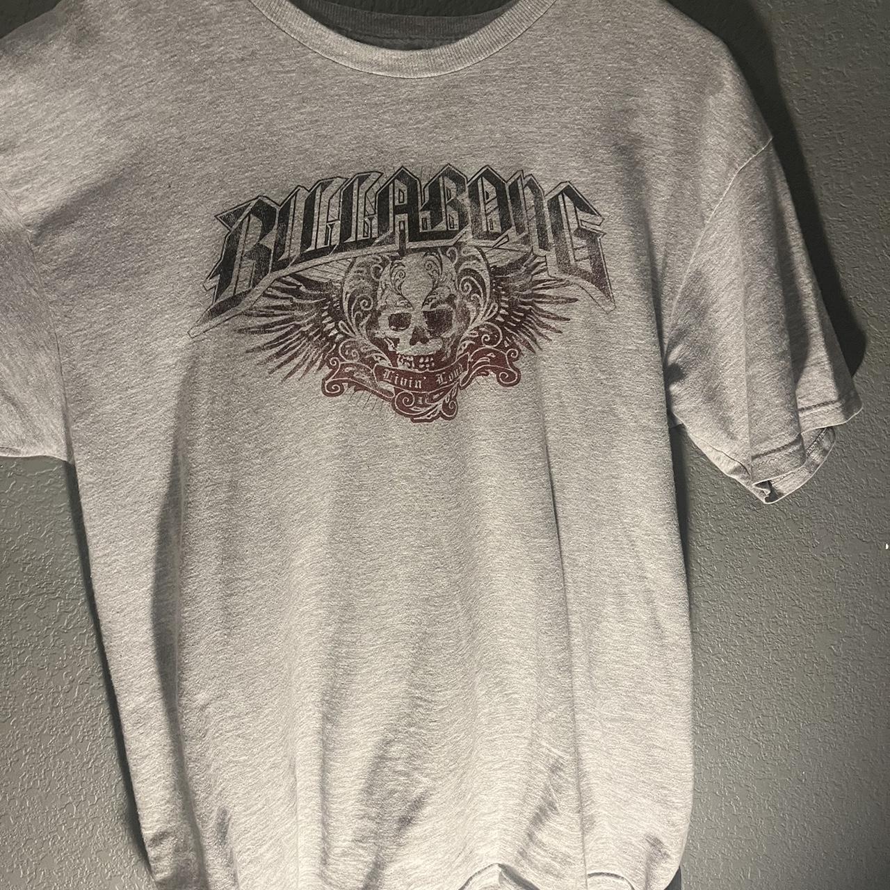 Vintage y2k billabong tee size large #vintage... - Depop