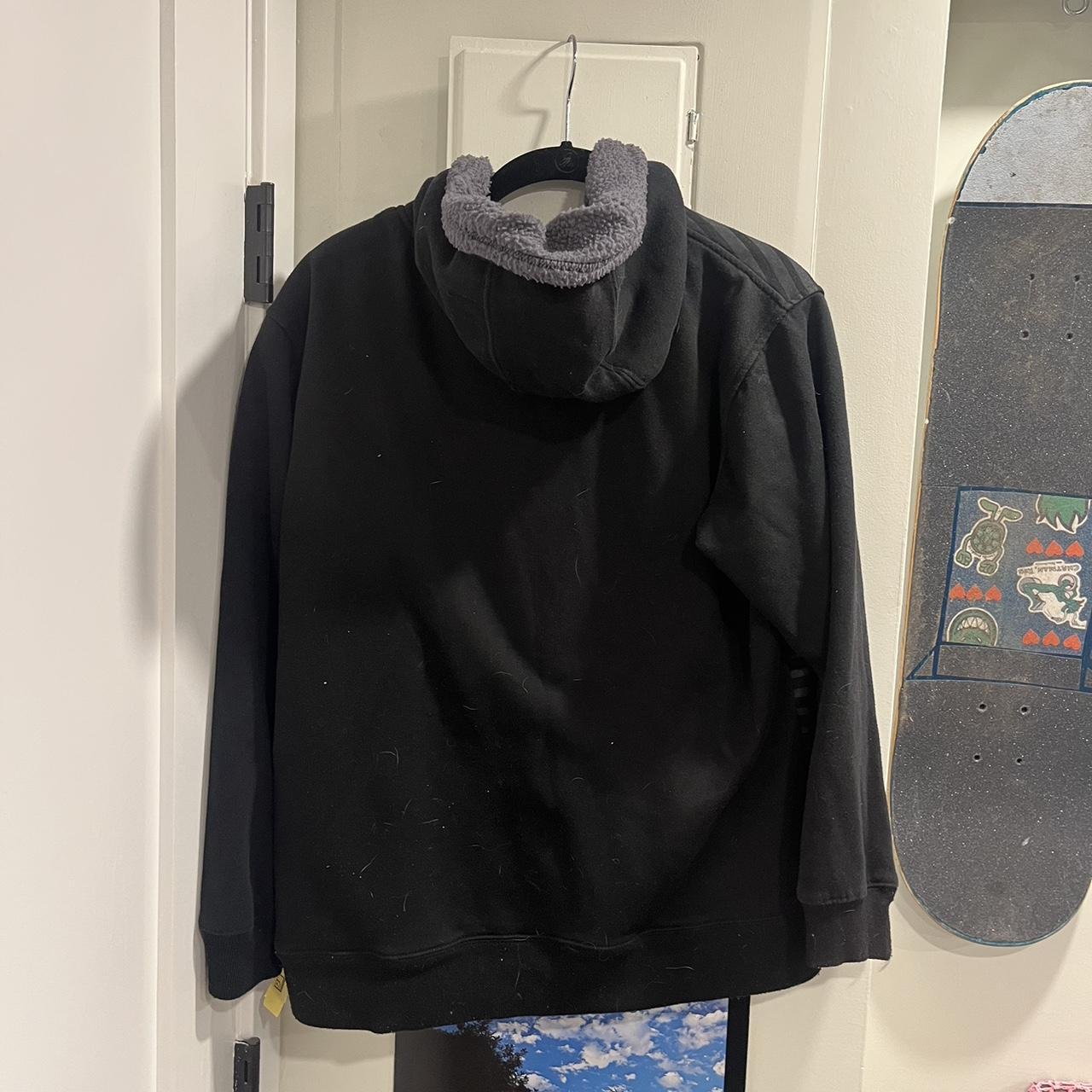 Sherpa lined y2k ecko untld hoodie size large... - Depop