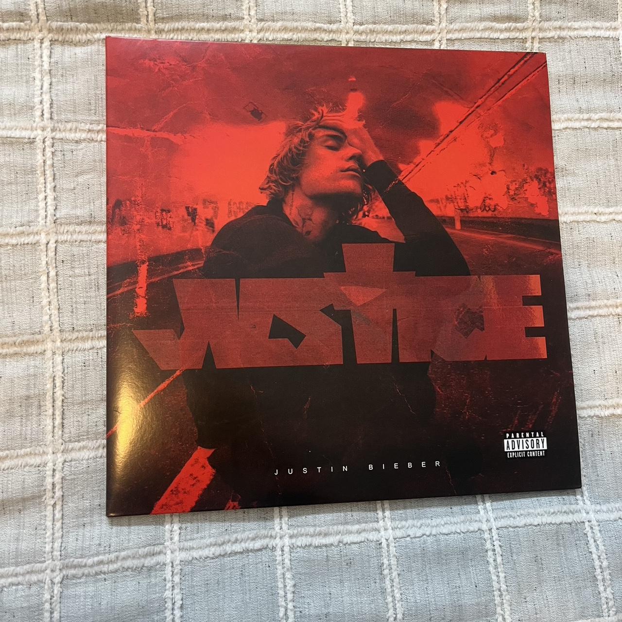 Justin Bieber justice vinyl -never played... - Depop