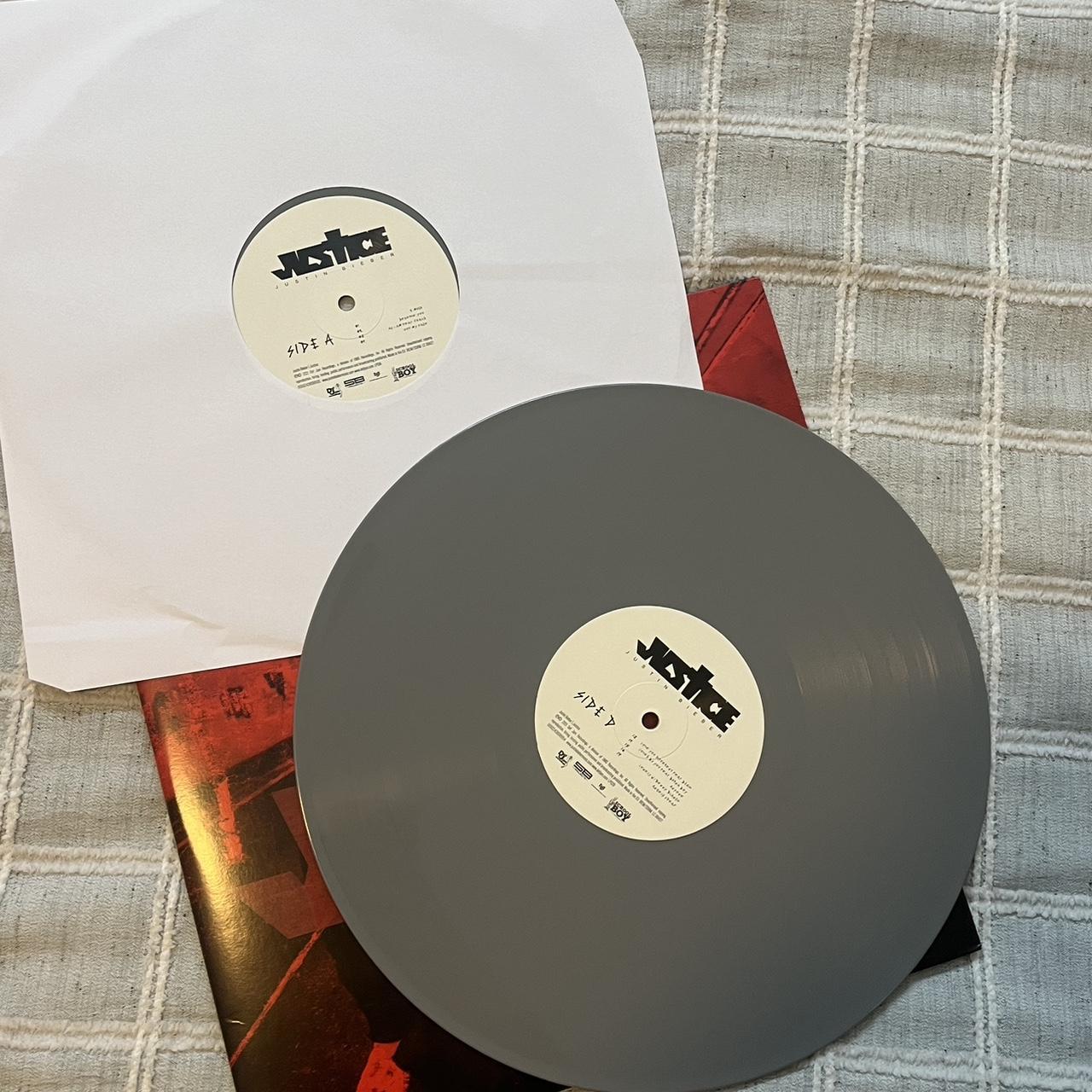 Justin Bieber justice vinyl -never played... - Depop