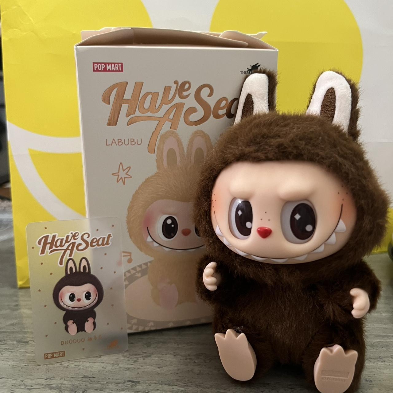 Labubu Have a Seat: Duo Duo Open bag and box to... | Depop