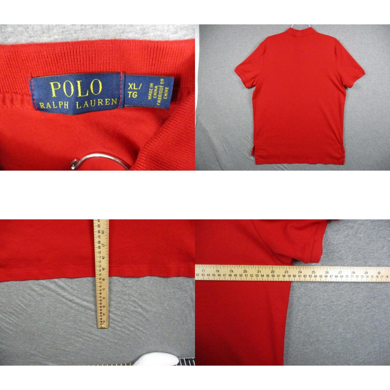 Polo Ralph Lauren Men's Blue and Red Polo-shirts | Depop