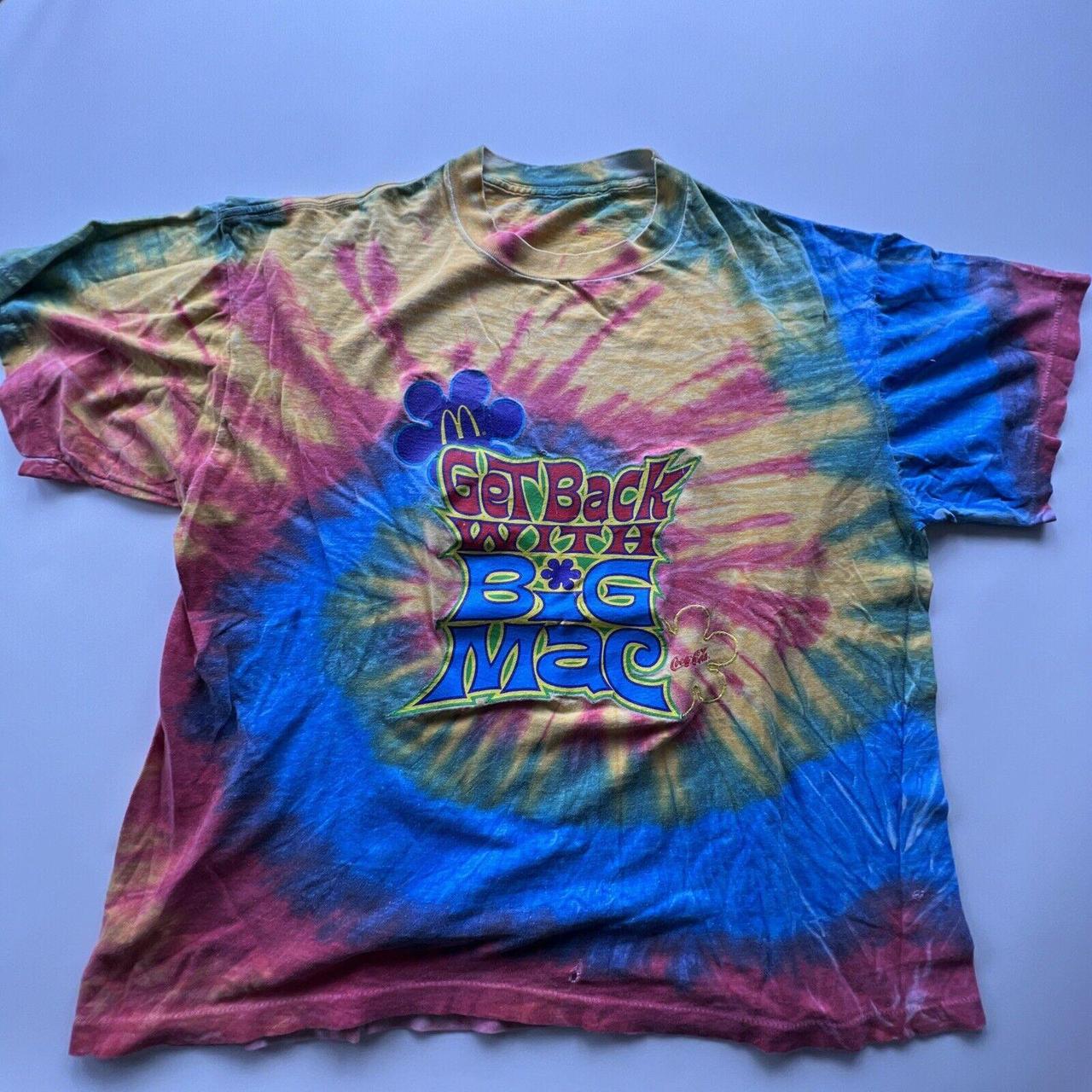 Vintage McDonalds Shirt XL Get Back With Big Mac ... - Depop