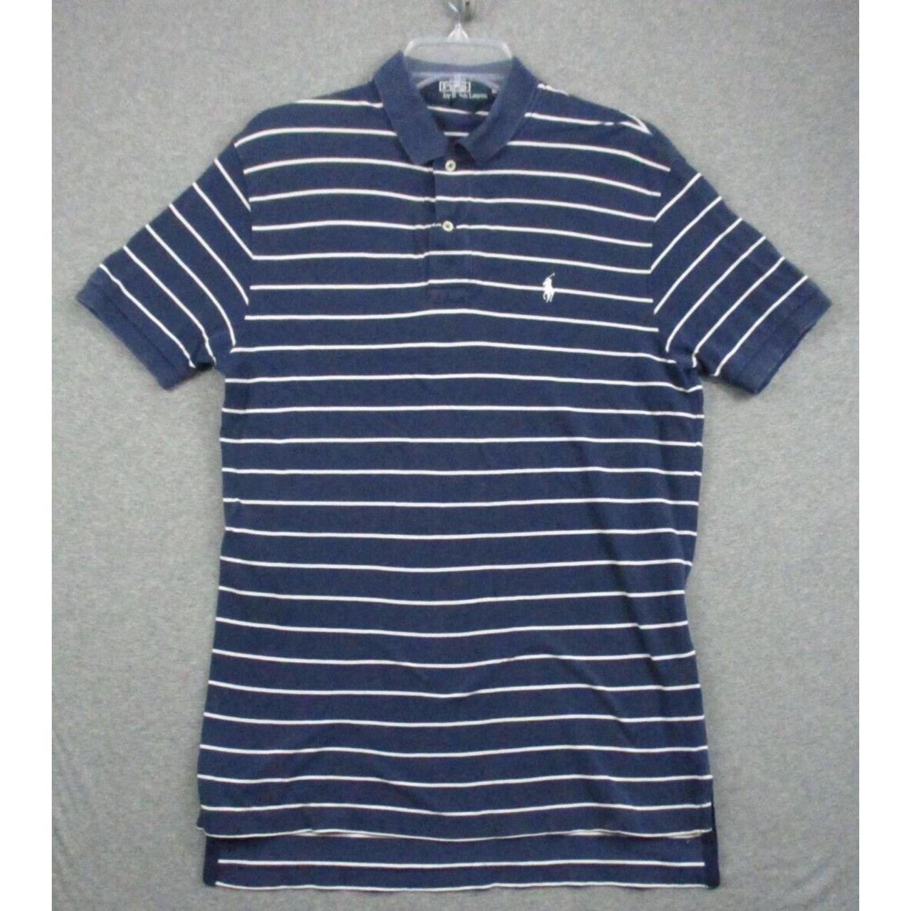 Polo Ralph Lauren Men's White and Blue Polo-shirts | Depop