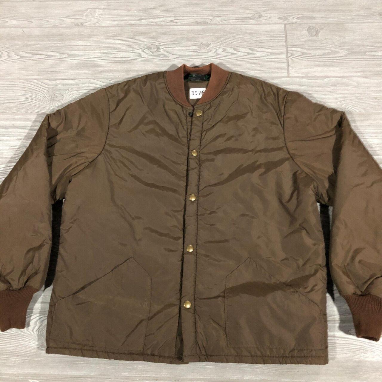 Vintage Bass Pro Shops Jacket Mens L Brown Snap Up... - Depop