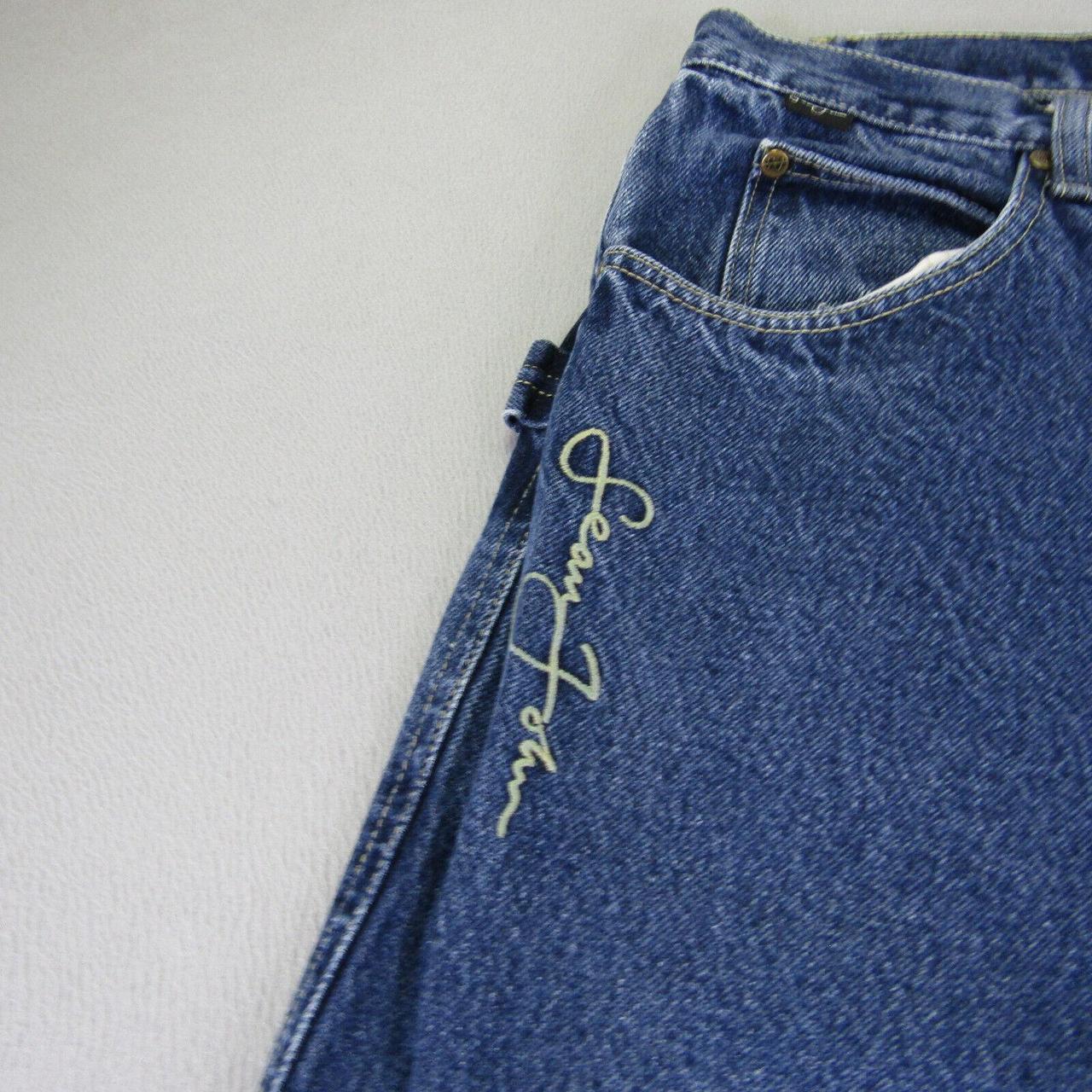 Vintage Sean John Jeans Mens 32x30 Blue Denim... - Depop