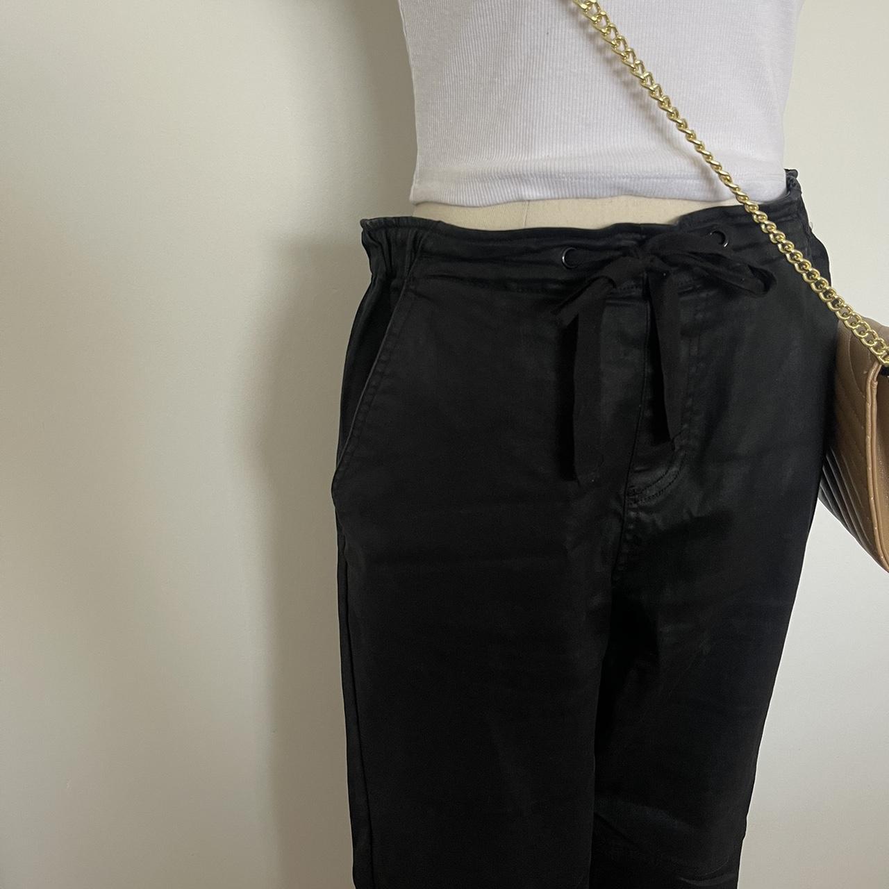 Witchery size 8 10 faux leather look pants Seed... | Depop