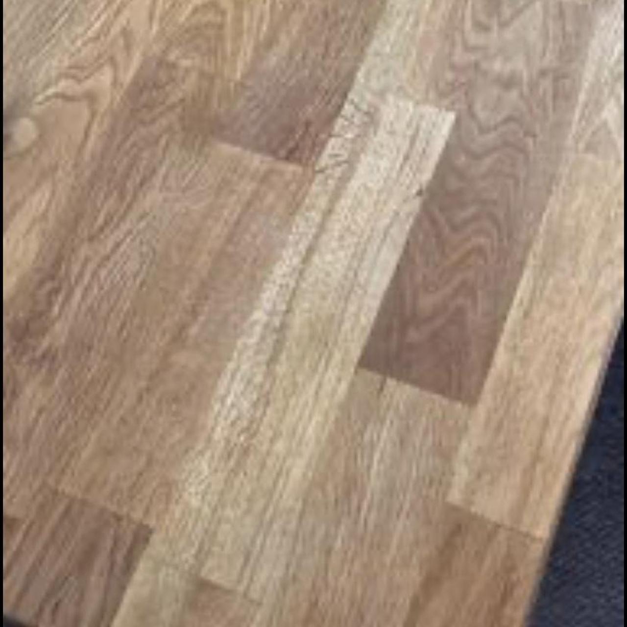 COLLECTION ONLY**** Solid Oak Dining Table Sits... - Depop