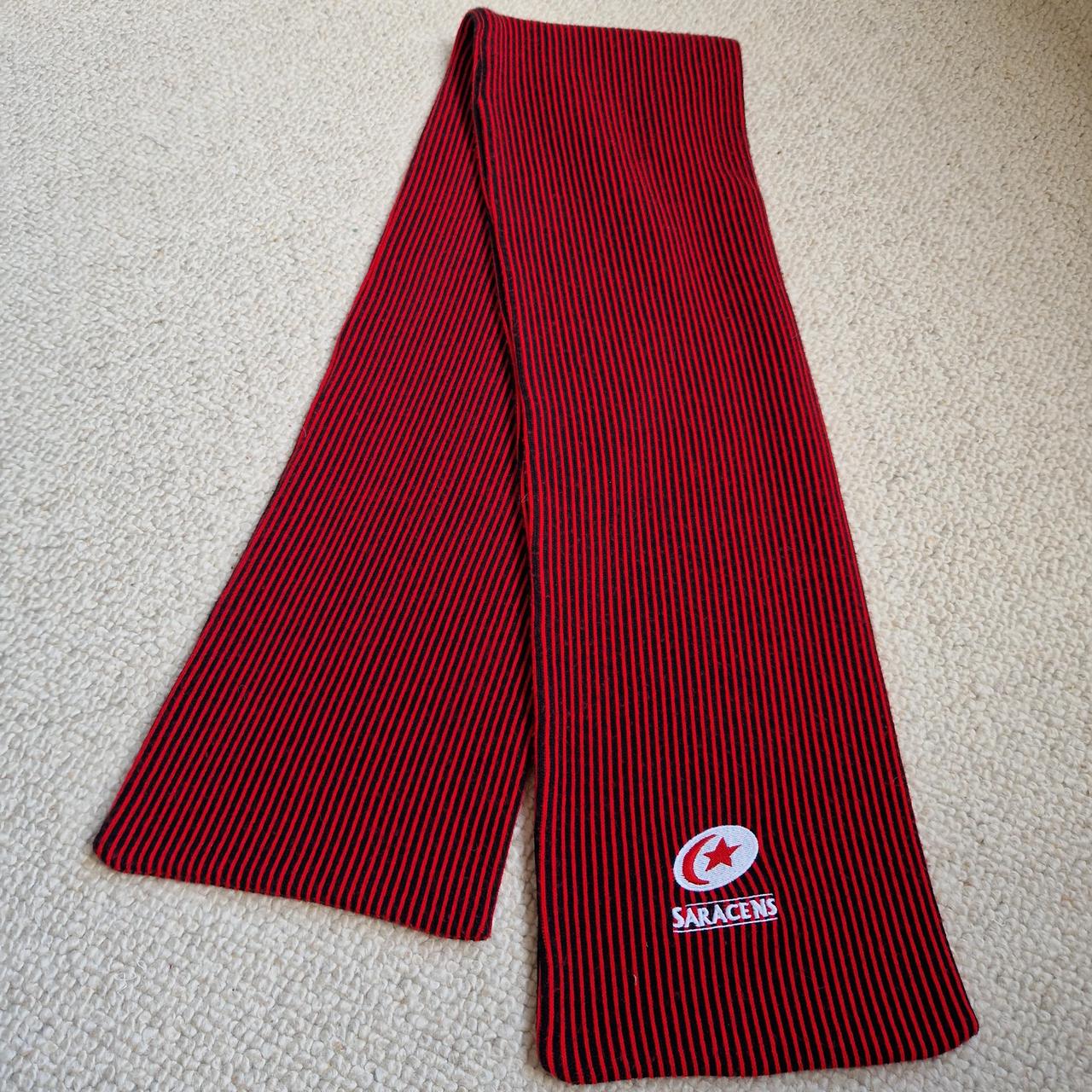 Saracens Rugby Scarf In excellent condition Nice... - Depop