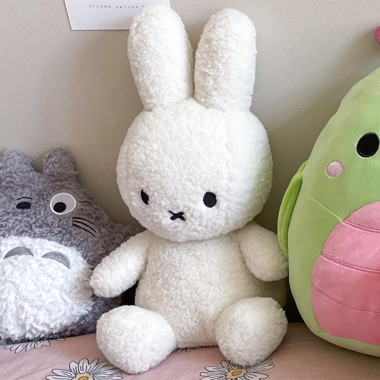 Big Miffy plush 33cm in cream teddy/boucle Bonbon... - Depop