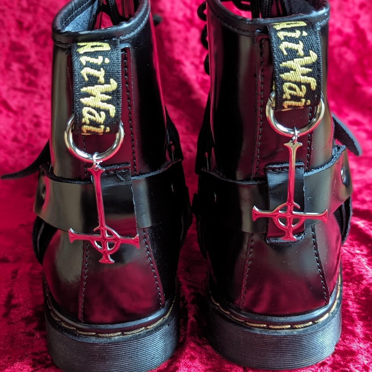 Hand made, Ghost band grucifix boot charms Can be... - Depop