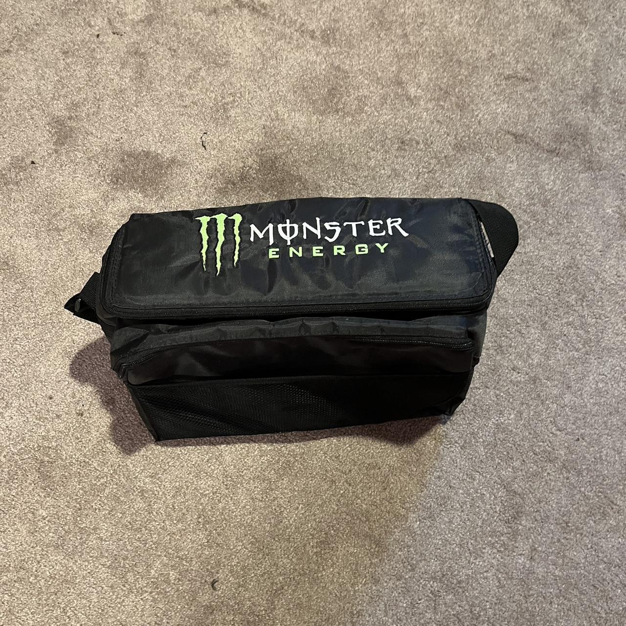 Vintage Monster Energy Zip Up Cooler Really nice... - Depop