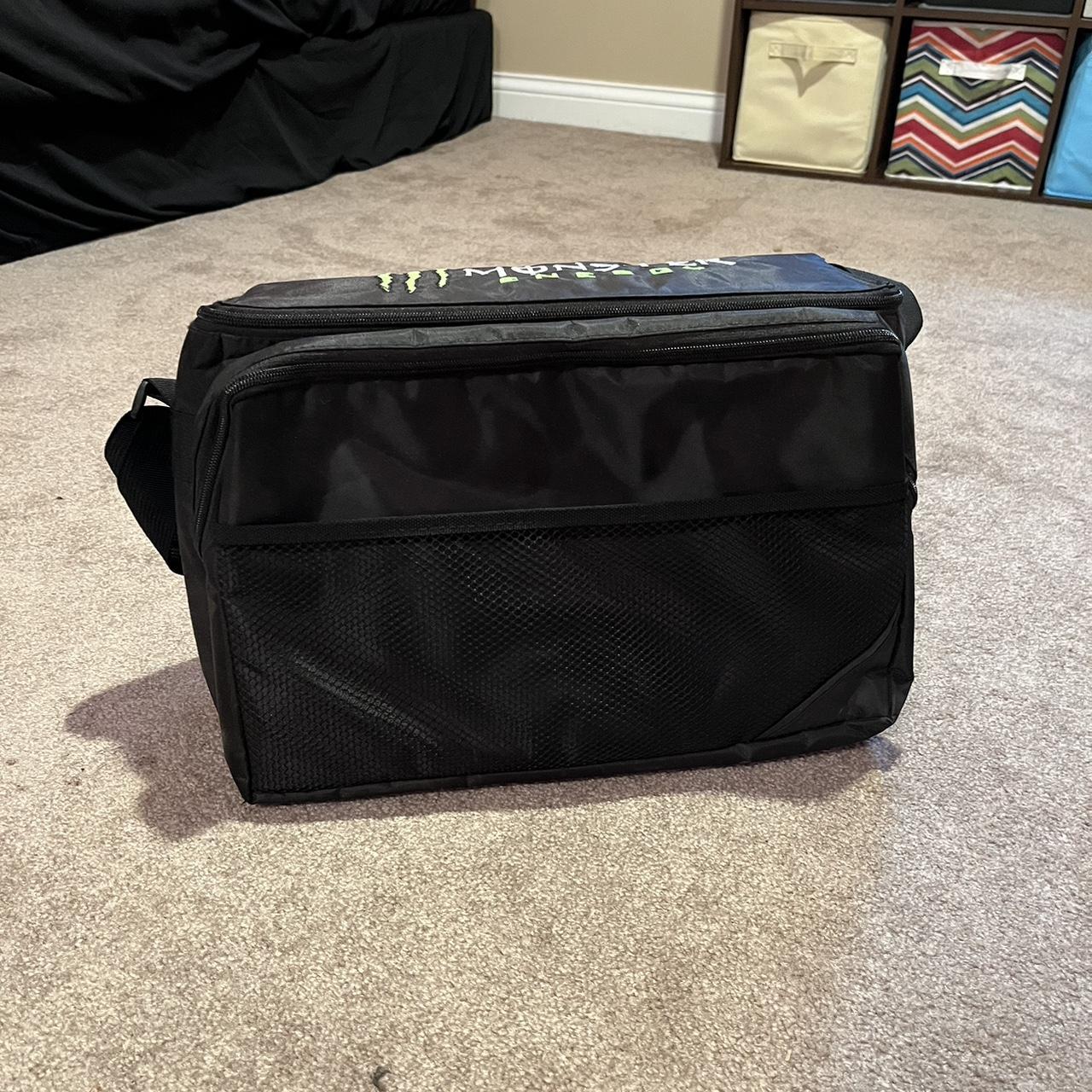 Vintage Monster Energy Zip Up Cooler Really nice... - Depop