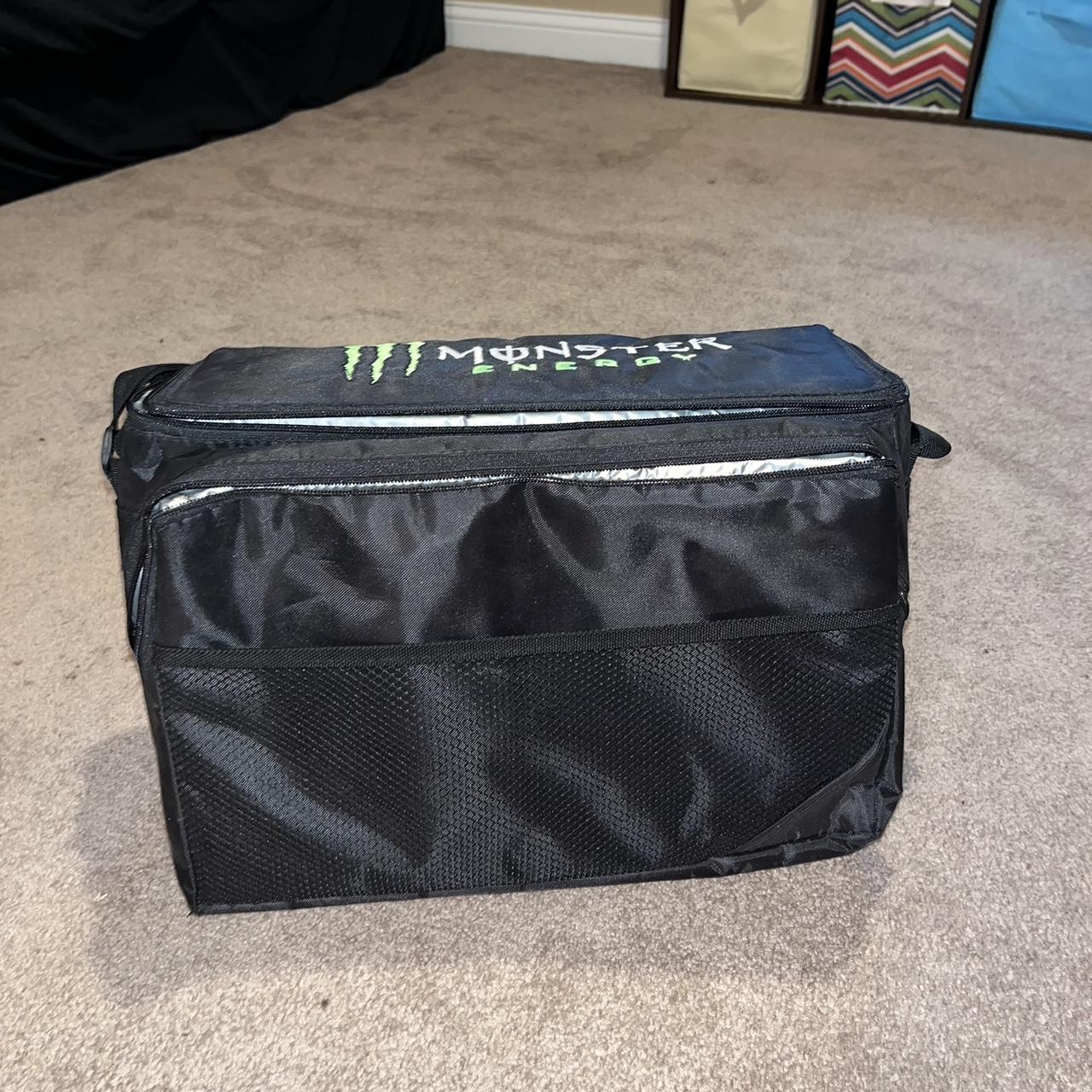 Vintage Monster Energy Zip Up Cooler Really nice... - Depop