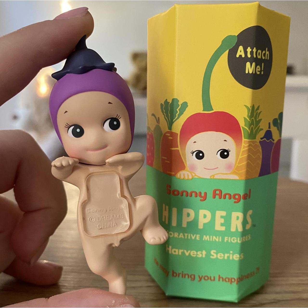 SONNY ANGEL eggplant harvest hipper comes with box... - Depop