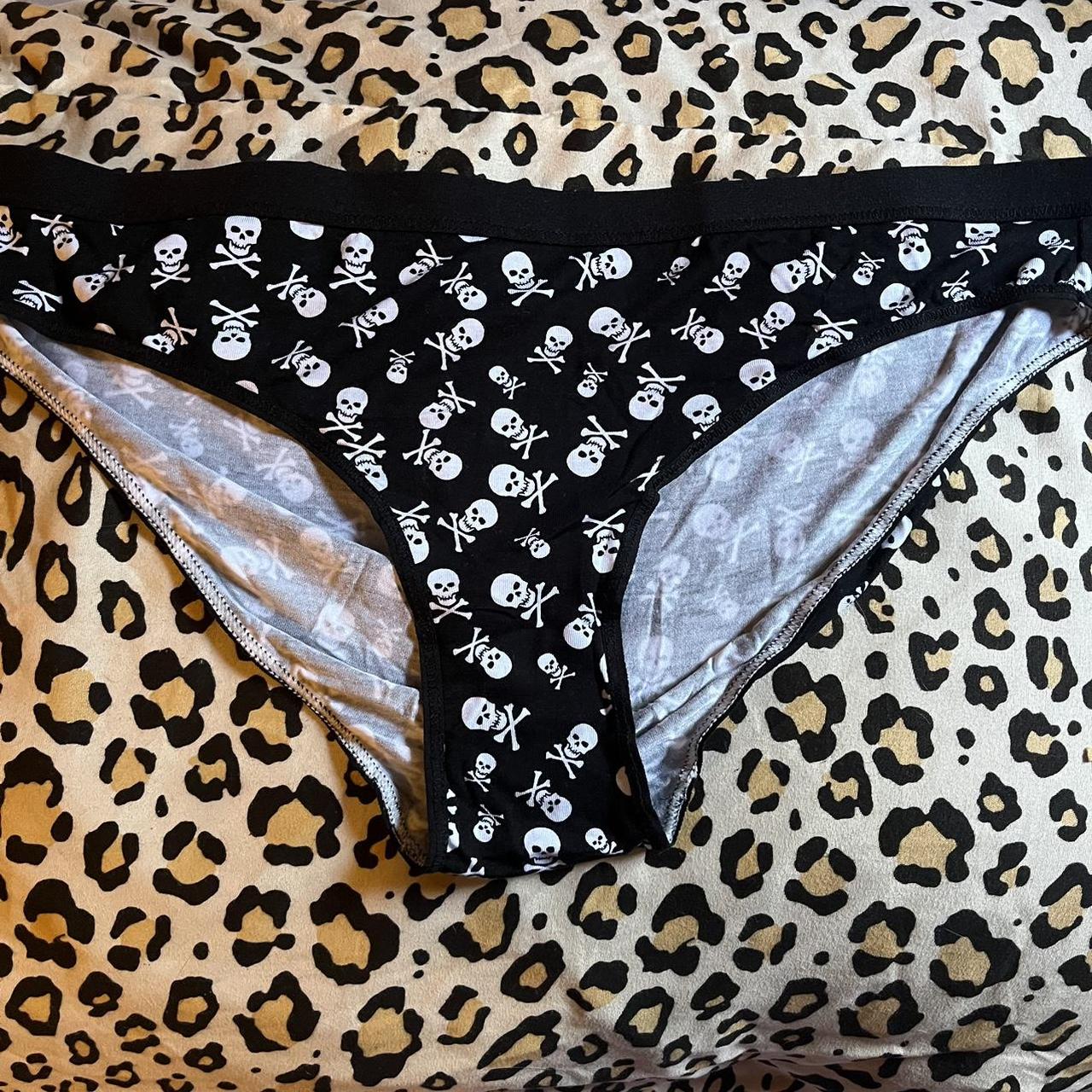 Skull Underwear☠️ Size:XL Never used No tags so... - Depop